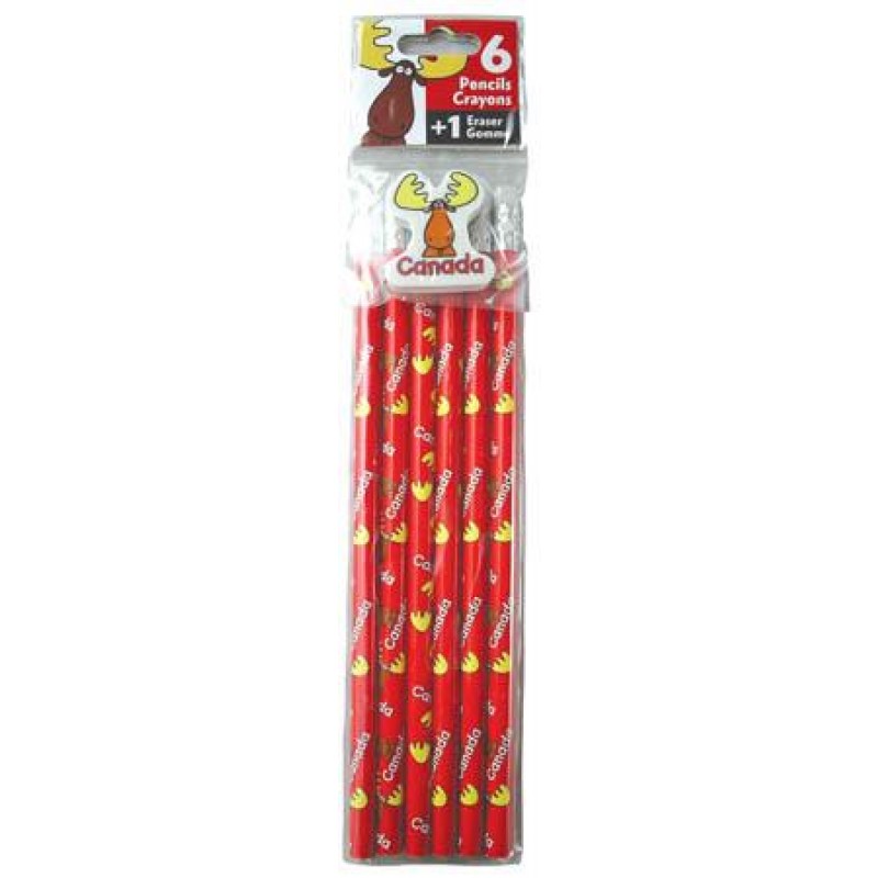 PENCIL SET G MOOSE - Canadiana - Souvenirs