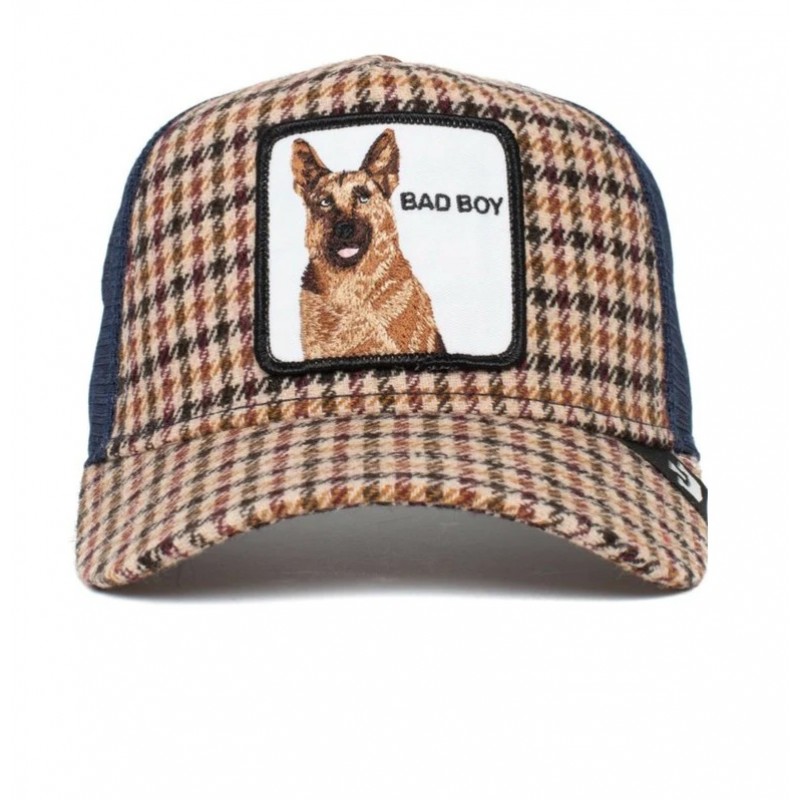 CAP 22 GB BAD BOY (DOG) PLAID - Souvenirs