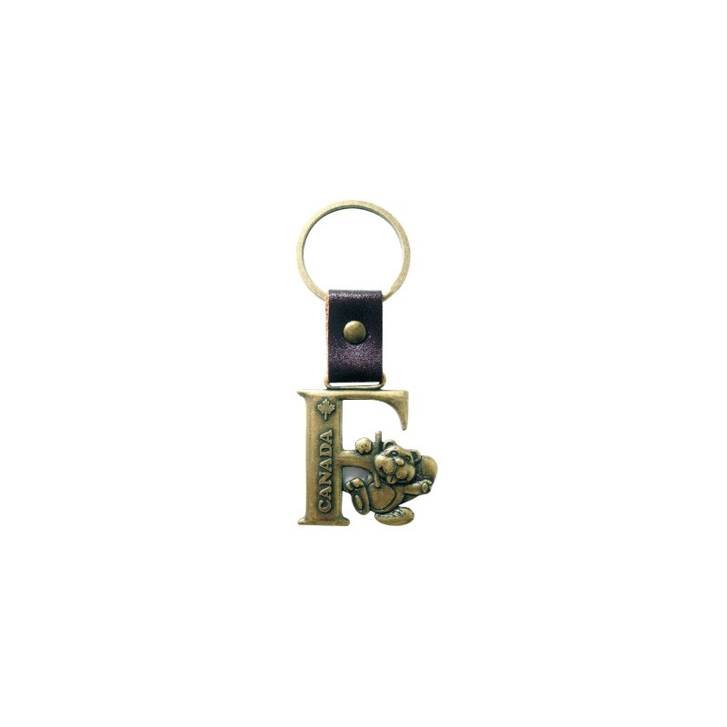 LETTER F KEYCHAIN - Souvenirs