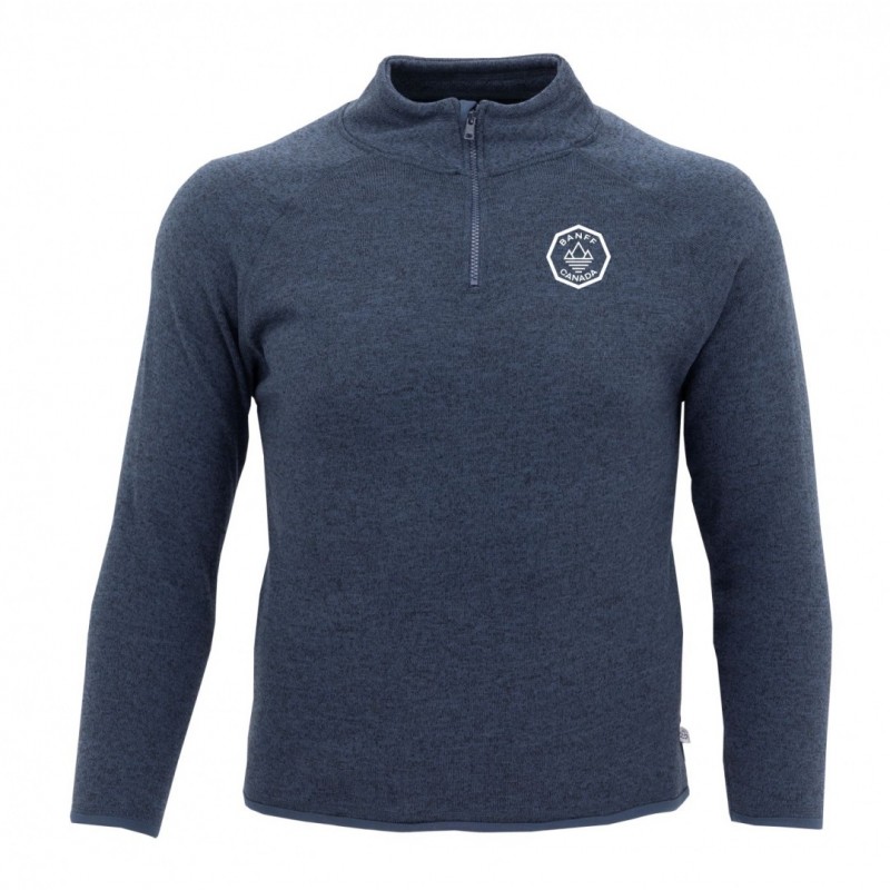 MF 23 ¼ZIP OCTAGON NAVY XL - Souvenirs