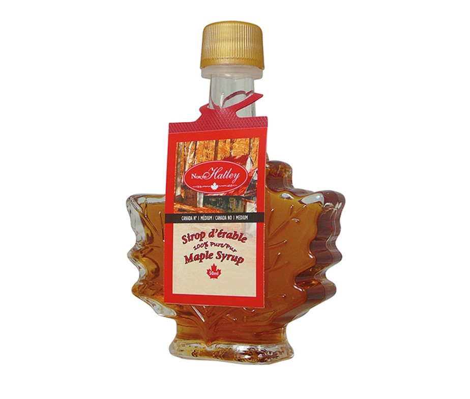 MAPLE SYRUP MAPLE LEAF BOTTLE 50ML - Maple Syrup - Gourmet Foods