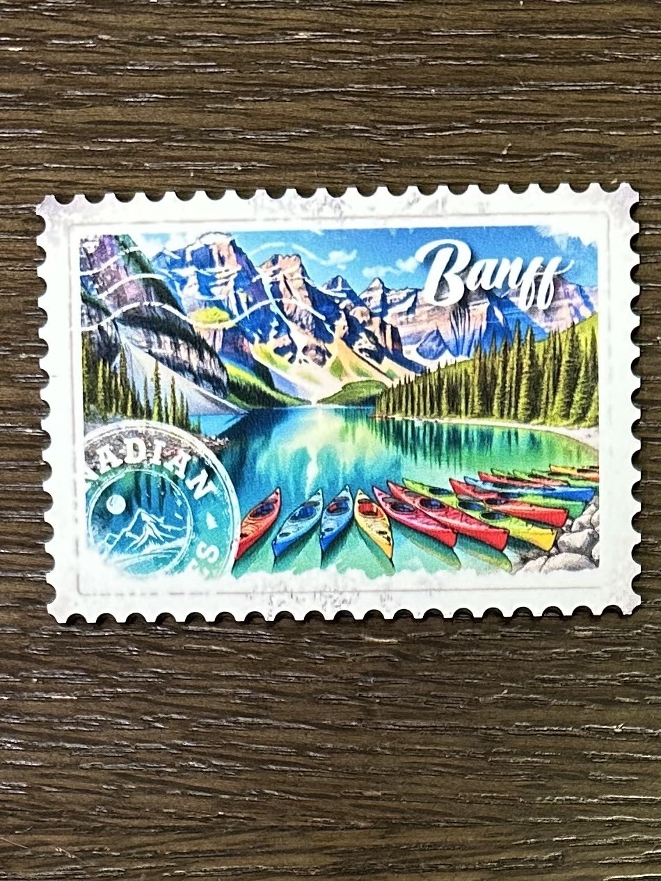 MAG 24 ART STAMP MORAINE#16 - Souvenirs
