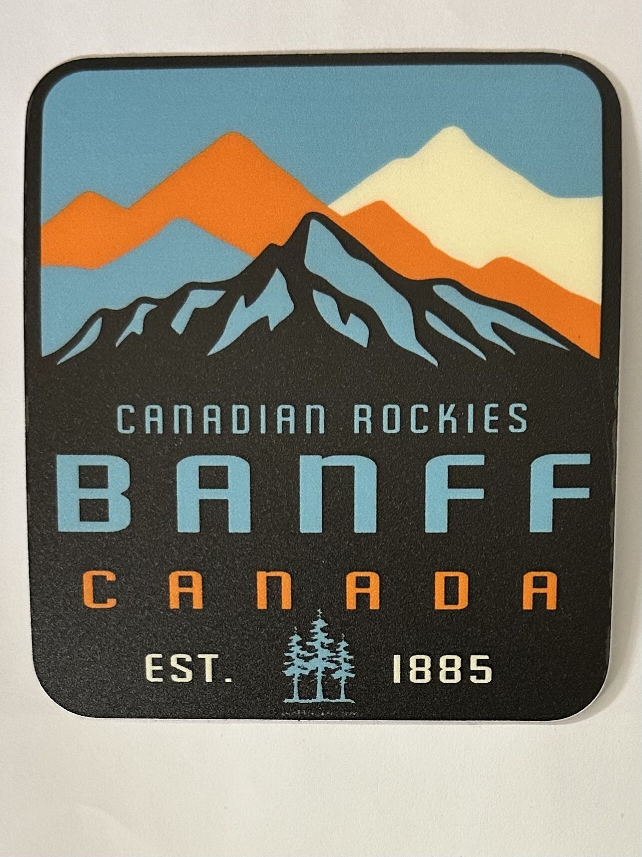 STICKER 22 HERDIER MTN/PINE(50) - Stickers - Souvenirs