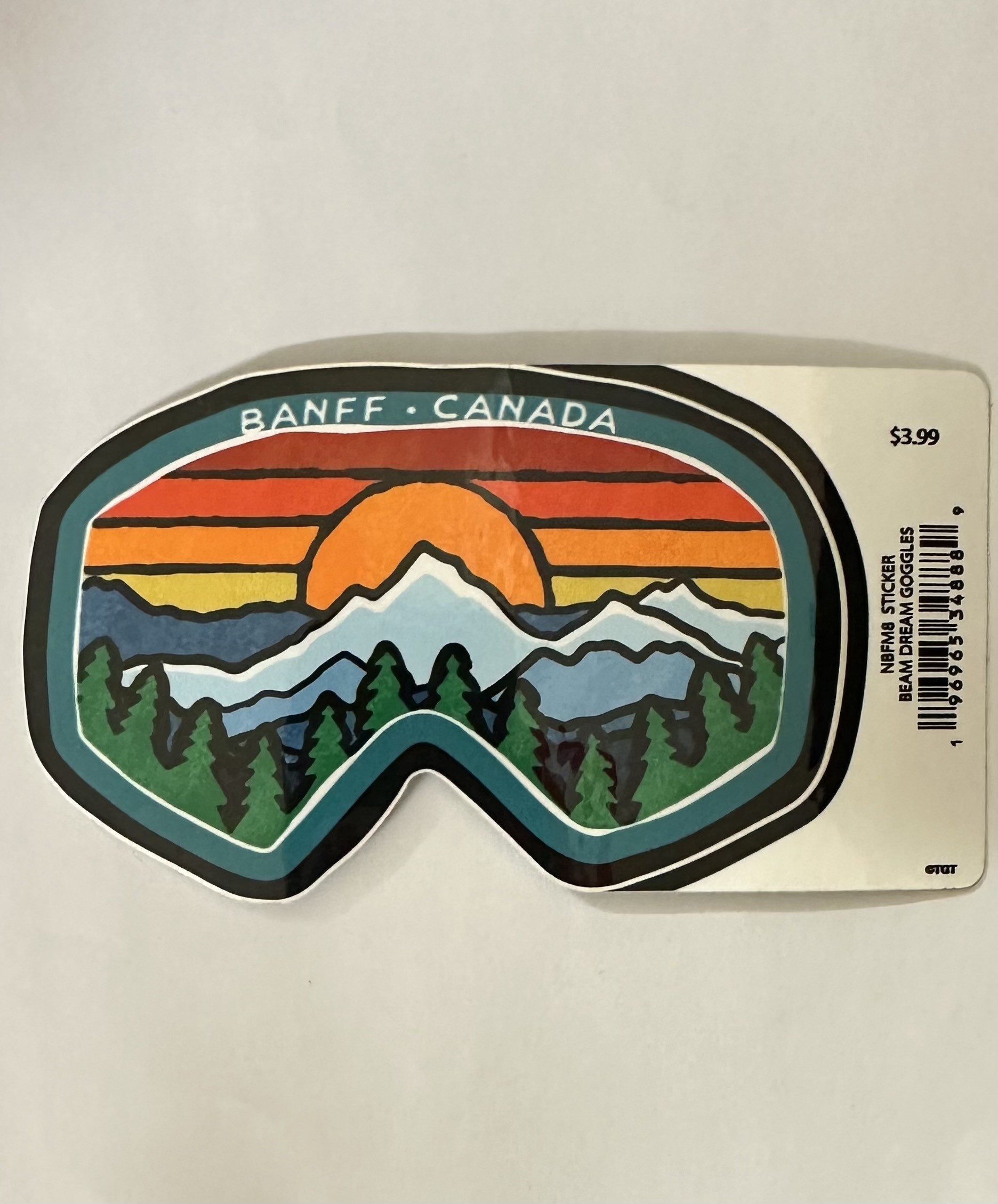 STICKER F22 DREAM GOGGLES MTN - Souvenirs