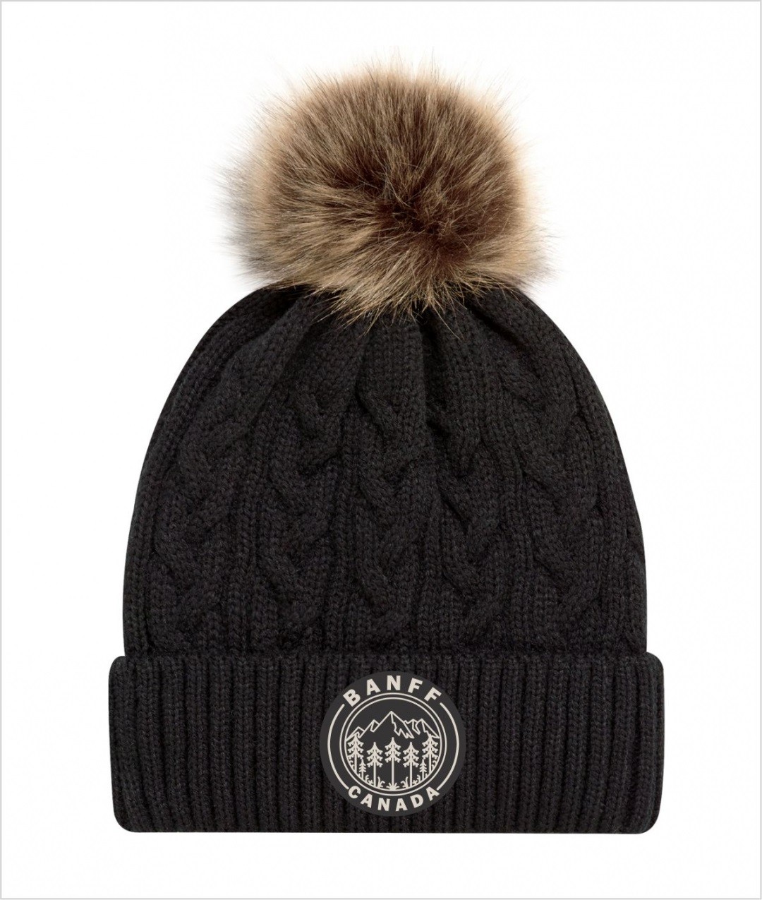 TOQUE F21 BIG CRCL APPL BLK - Souvenirs